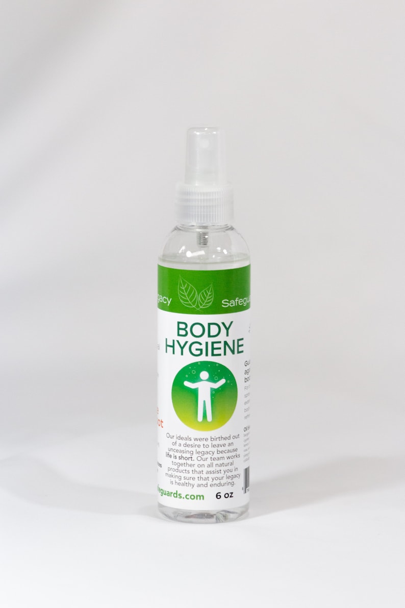 Natural Body Hygiene Spray (unisex) - Etsy