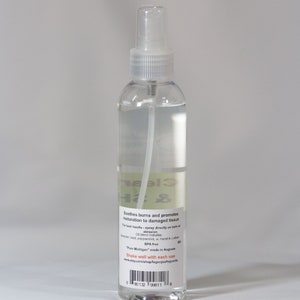 Natural Burn Relief Spray kitchen & Shop - Etsy