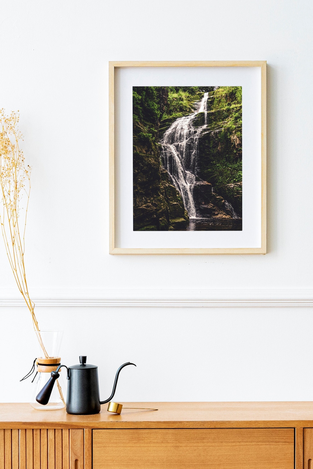 Waterfall Print Waterfall Photo Nature Photo Print - Etsy