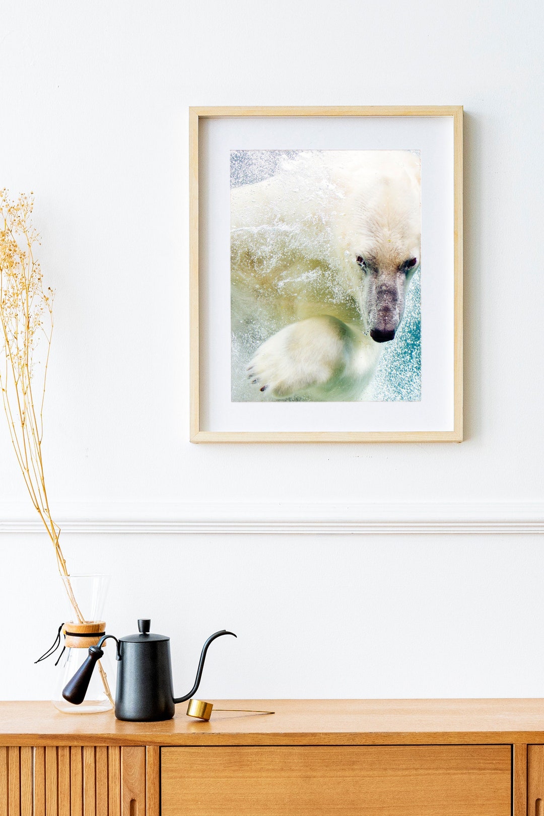 Polar Bear Print Polar Bear Photo Arctic Photo Print Animal Print ...