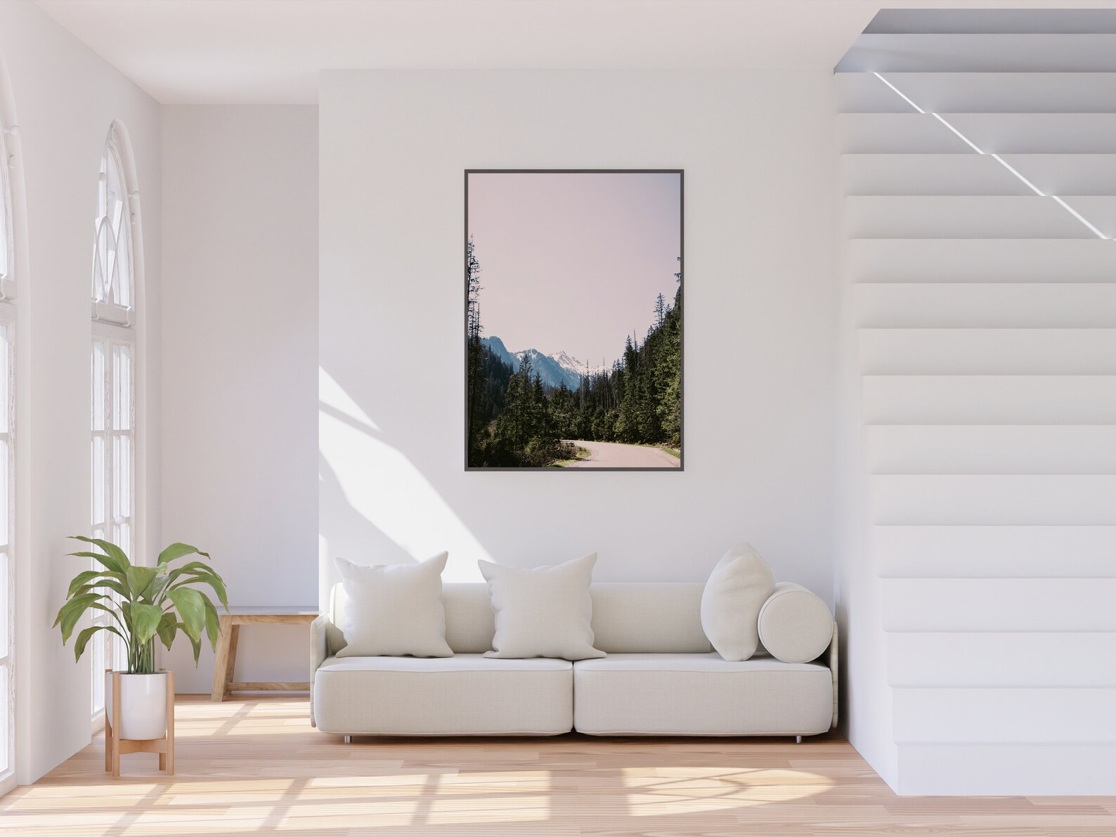 Digital Print, Mountain Print, Mountain Printable, Landscape Print ...