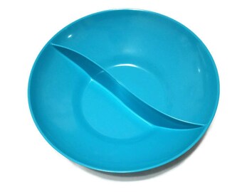 Divided serving bowl | Etsy