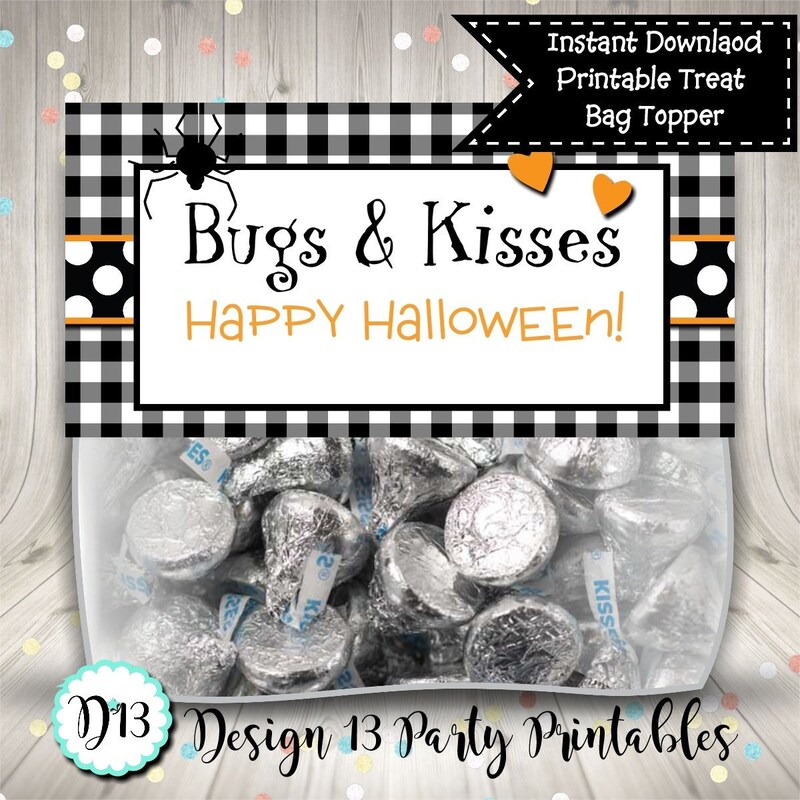 Bugs and Kisses Printable - Etsy