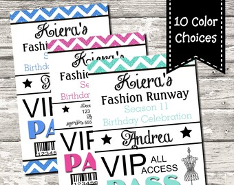 VIP PASS Limo pass Birthday party 21st birthday backstage | Etsy