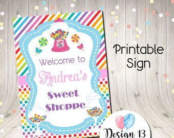 Sweet Shoppe Sign | Etsy