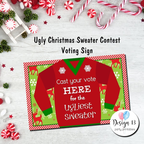 Ugly Sweater Contest - Etsy