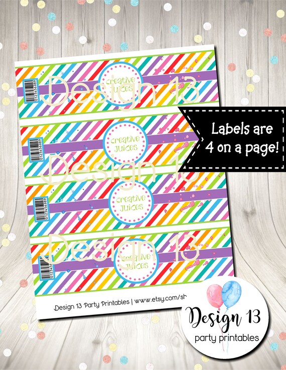 Paper & Party Supplies Item #2824 Art Painting Party Collection INSTANT ...