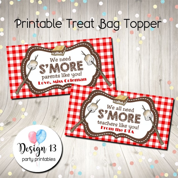 We Need More Parents Staff Nurses Teachers Like You Thank You Treat Bag ...