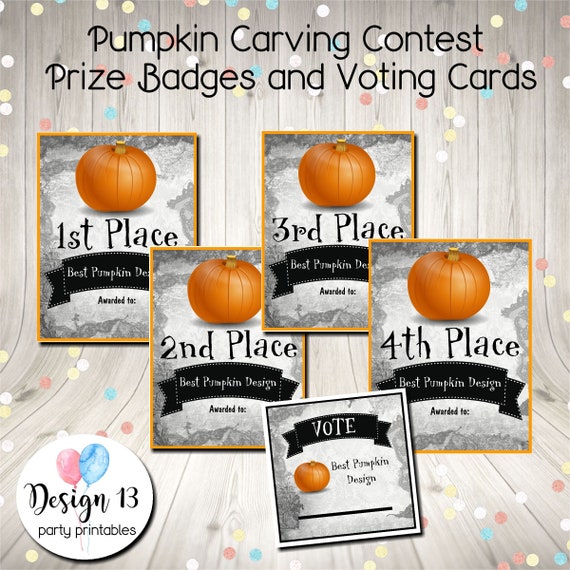 Pumpkin Contest Awards