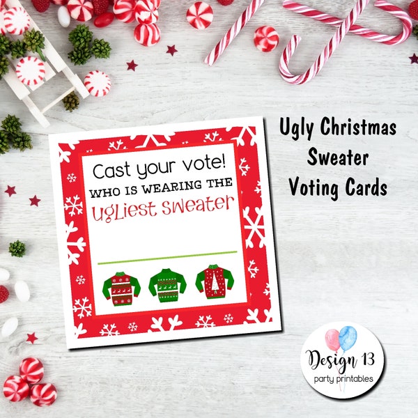 Ugly Christmas Sweater - Etsy