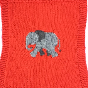 Elephant Baby Blanket, Knitting Pattern - Etsy