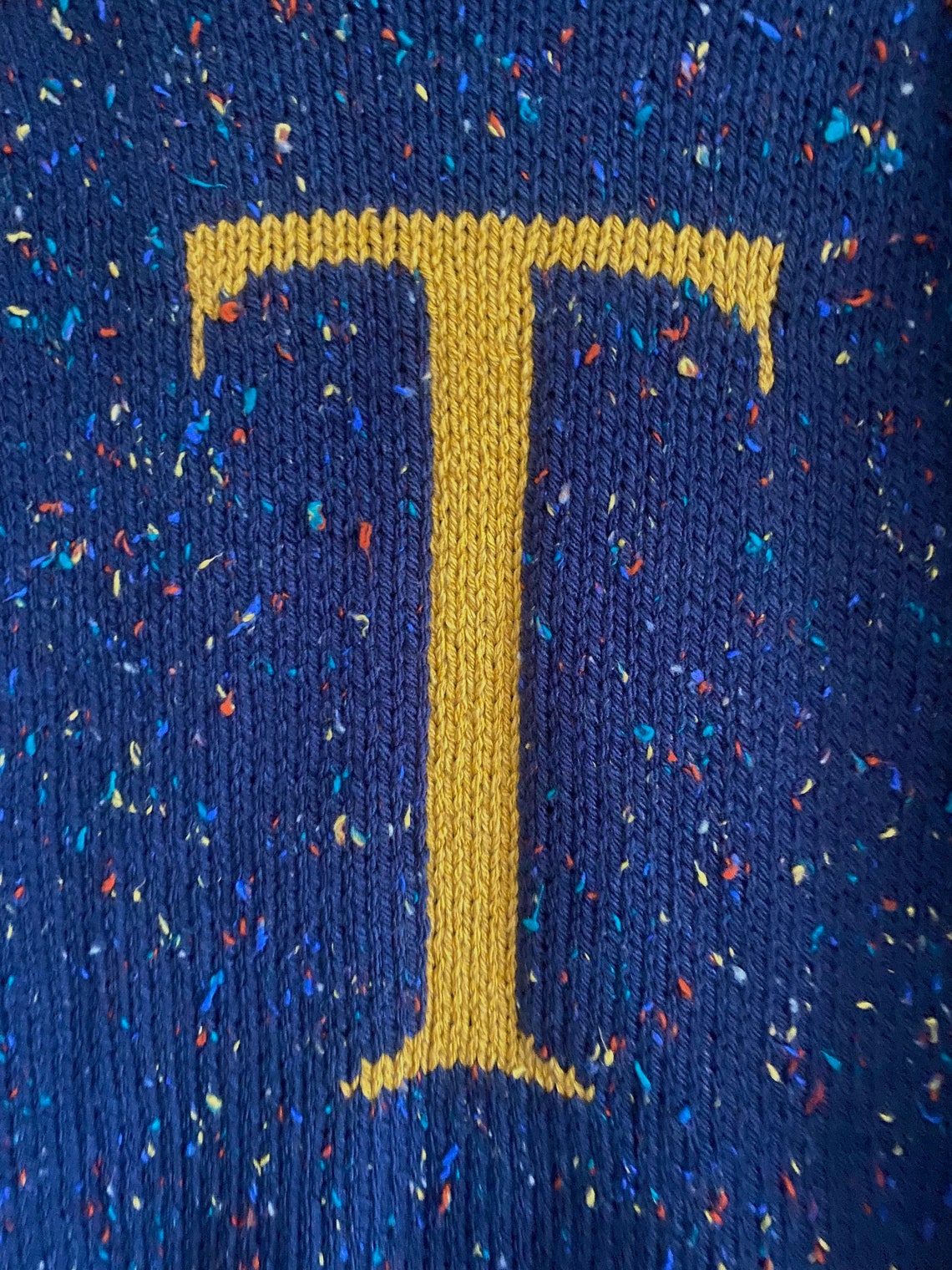 Letter T Sweater, Knitting Pattern - Etsy