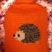 Hedgehog Hot Water Bottle Cover Knitting Pattern for a 2 | Etsy