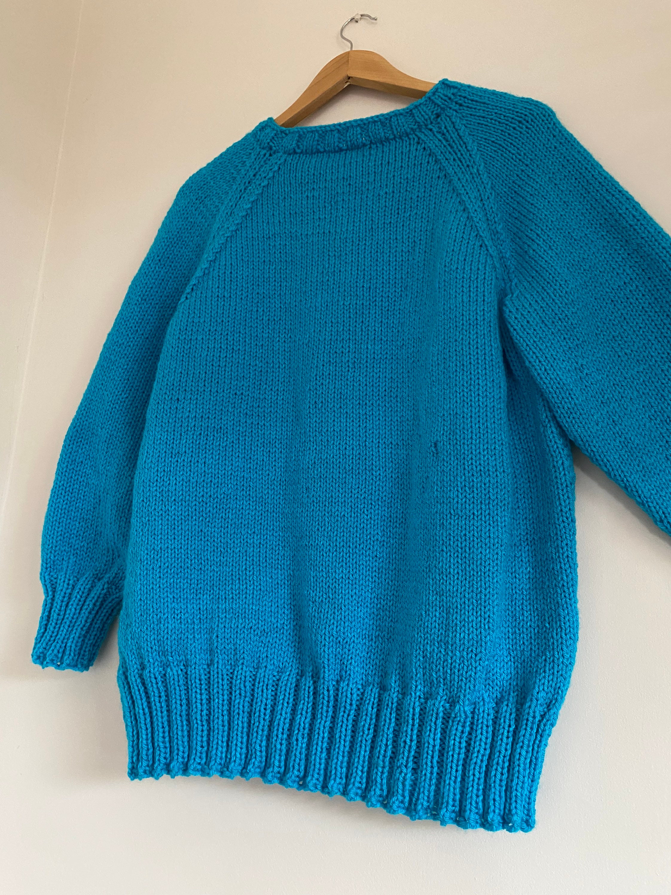 Letter S Sweater Knitting Pattern Sizes Small Medium and - Etsy UK