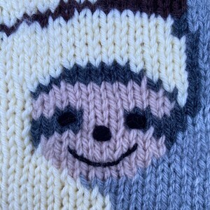 Sloth Baby Blanket, Knitting Pattern - Etsy