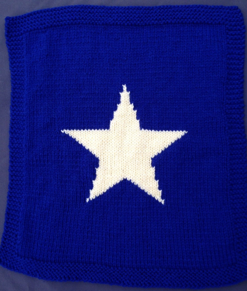 Star Baby Blanket, Knitting Pattern - Etsy