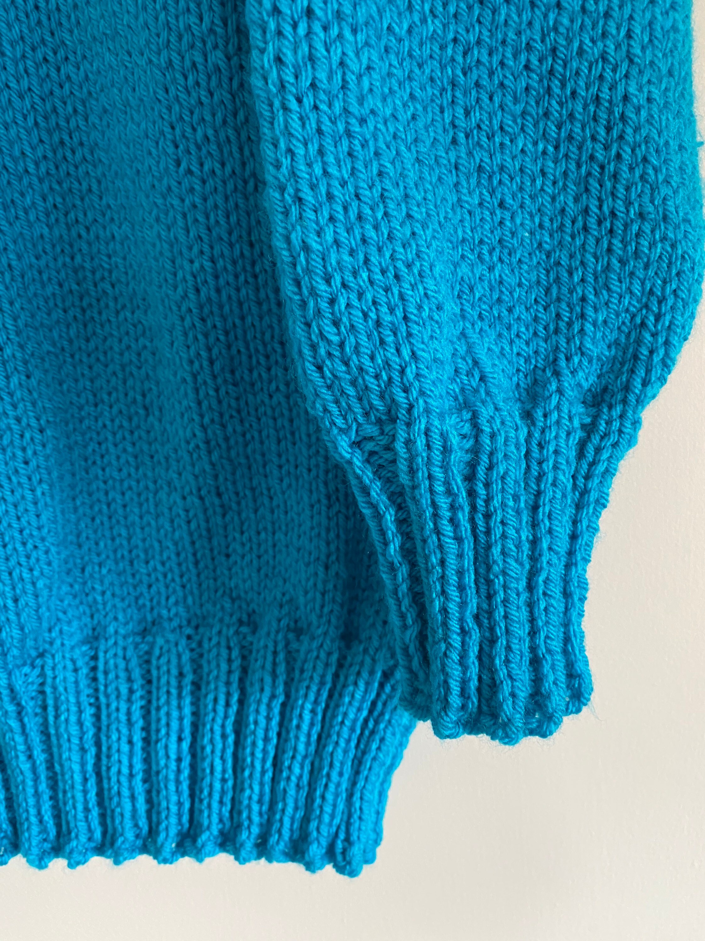 Letter S Sweater Knitting Pattern Sizes Small Medium and - Etsy UK