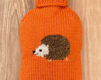 Border Collie Puppy, Hot Water Bottle Cover, Knitting Pattern. - Etsy