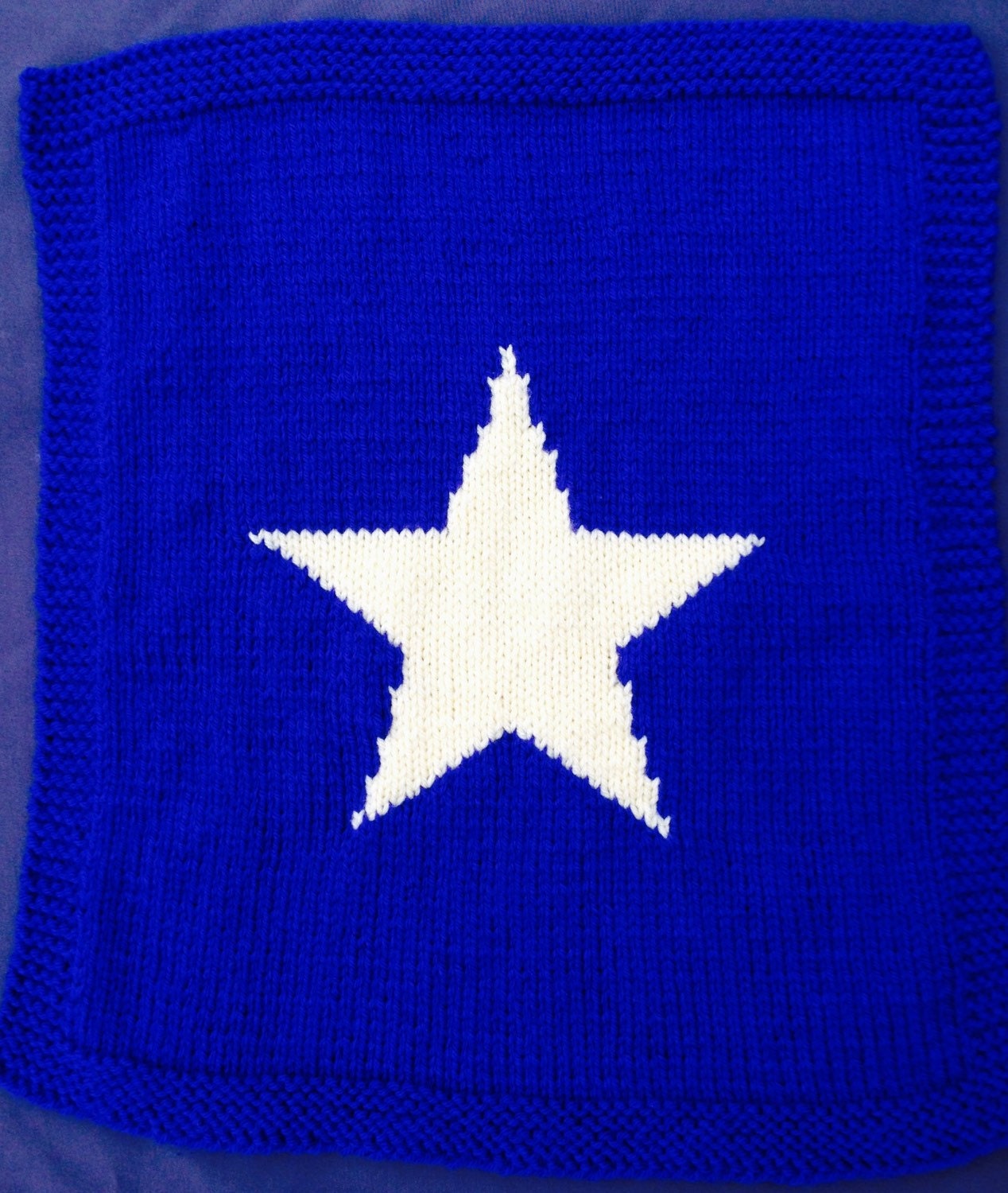 Star Baby Blanket, Knitting Pattern - Etsy
