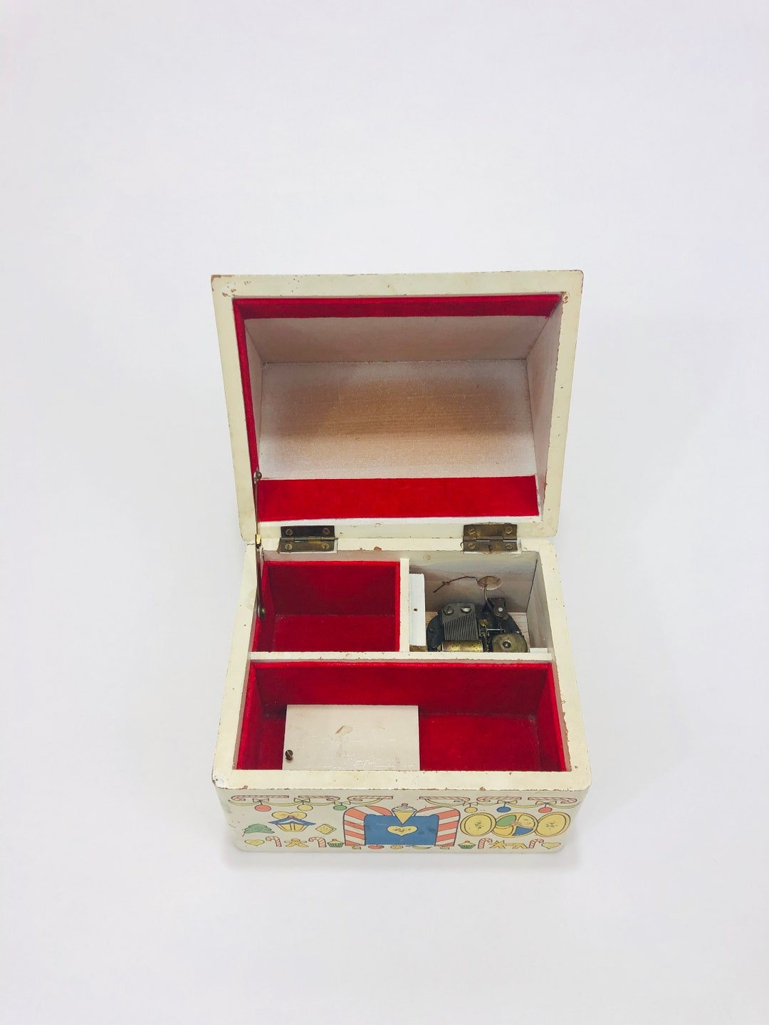 Vintage Music Box Childs Music Box Earl Bernard Wind up - Etsy Australia