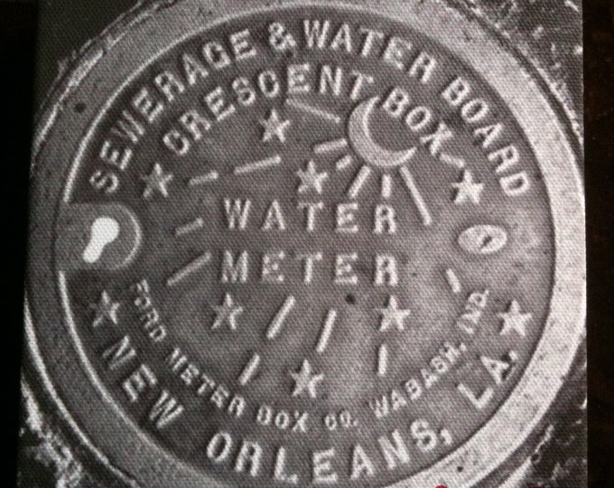 New Orleans Water Meter Painting by French Quarter Artist Ginger - Etsy