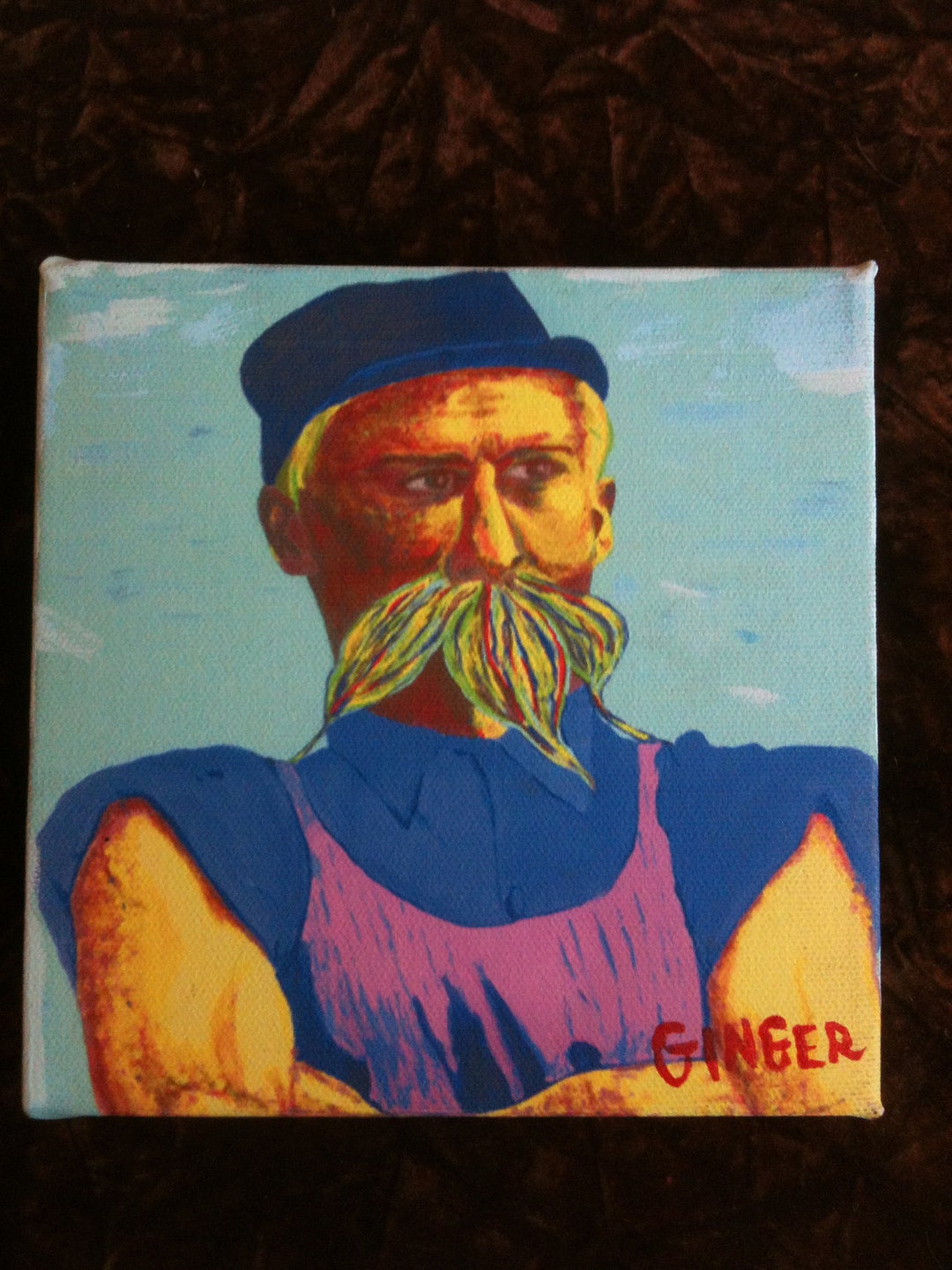 George Ohr Portrait by French Quarter Artist Ginger - Etsy