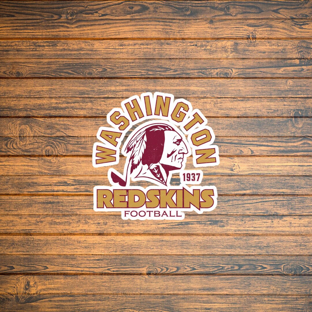 Vintage Washington Redskins 1937 Football Team Logo Sticker 2851 - Etsy
