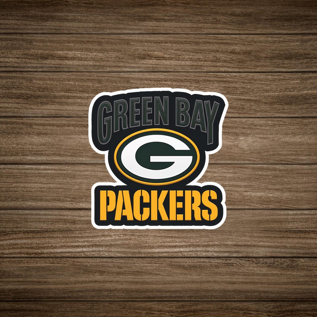 Green Bay Packers NFL Football Team Logo Sticker Decal for Fans 2837 - Etsy