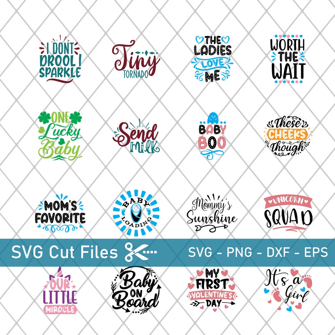 Baby Svg Bundle Baby Png Bundle Baby Dxf Bundle Baby - Etsy