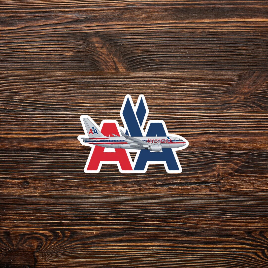 American Airlines Boeing 787 Airplane Sticker Aviation Decal for Pilots ...