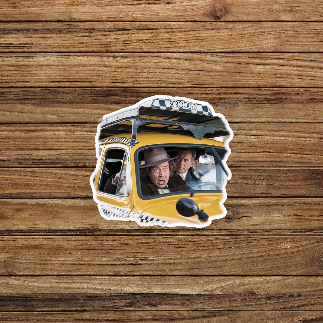 Scrooged Comedy Movie Sticker Classic Bill Murray Christmas Film 2426 ...