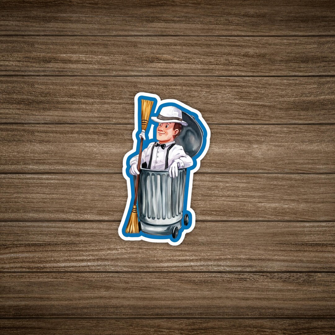 Vintage Chimney Sweep Sticker Classic Occupation Decal for Collectors ...