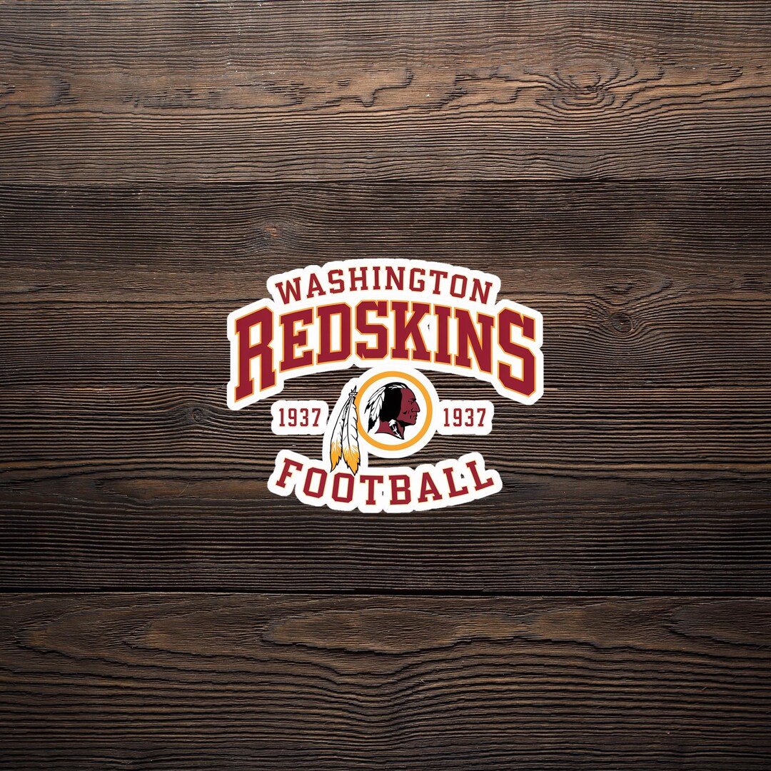 Vintage Washington Redskins Football 1937-1937 Retro Sports Sticker ...