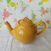 Lipton's Tea Mustard Yellow Teapot 28 Oz Vintage Home - Etsy