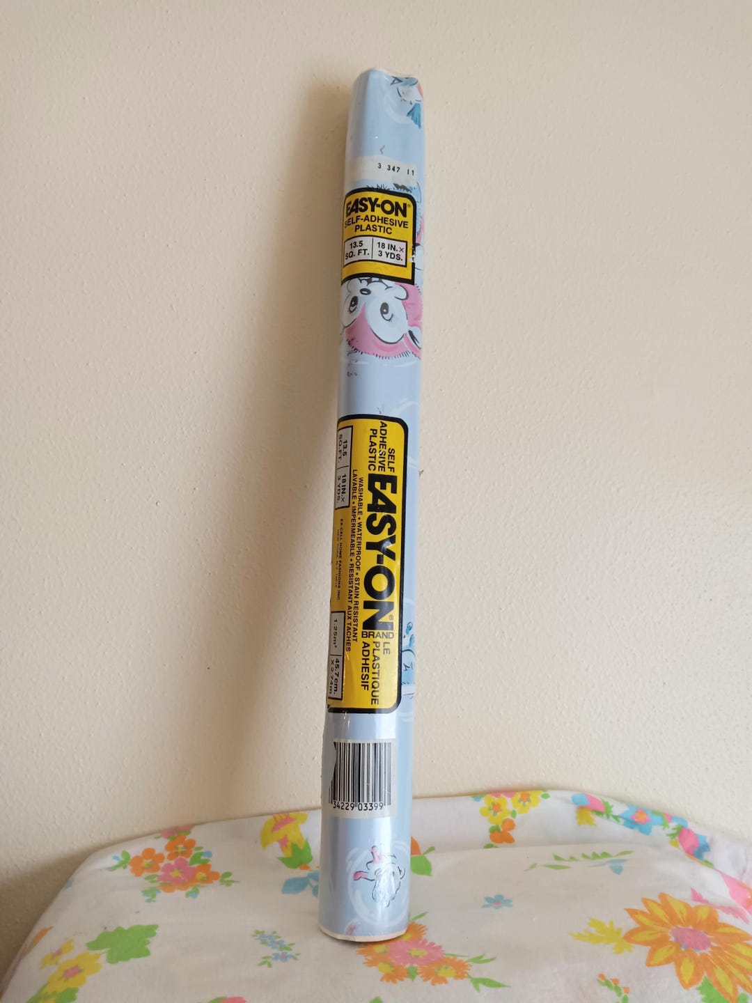 Kitschy Animals Contact Paper, Vintage Nursery Decor, Self Adhesive ...