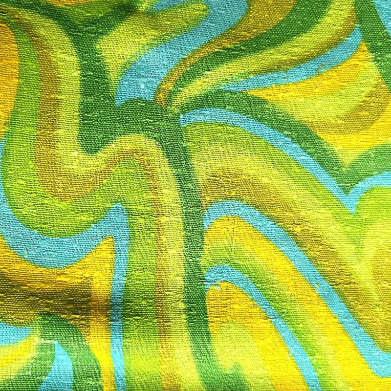 Blue Swirl Fabric - Etsy