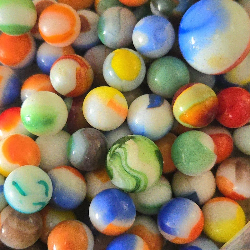 Akro Corkscrew Marbles - Etsy