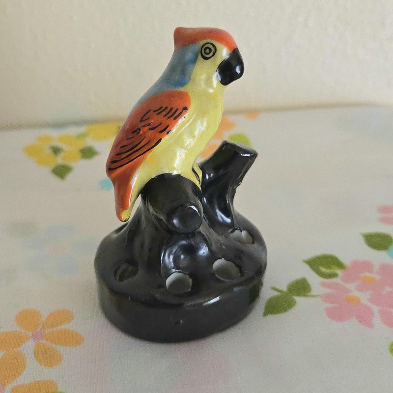 Bird Flower Frog - Etsy