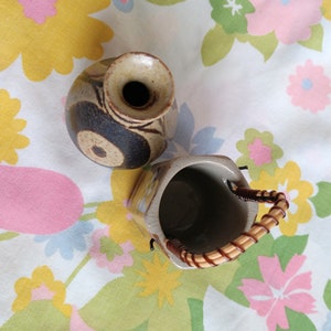2 Small Japan Pottery Vases, OMC Otagiri, Vintage Home Decor - Etsy