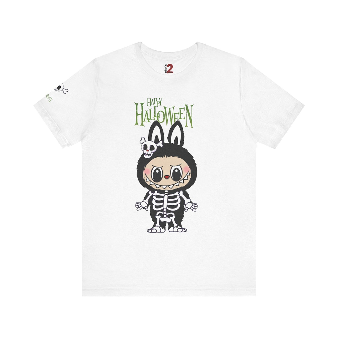 Labubu Skeleton Cute Spooky Character Spooky Happy Halloween Shirt - Etsy