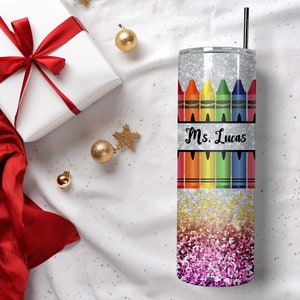 Teacher Tumbler Cup, End-of-year Teacher Gift, Chaos Coordinator ...