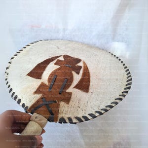 Akupe Traditional Wedding Hand Fan, African Hand Fan, Nigerian Igbo ...