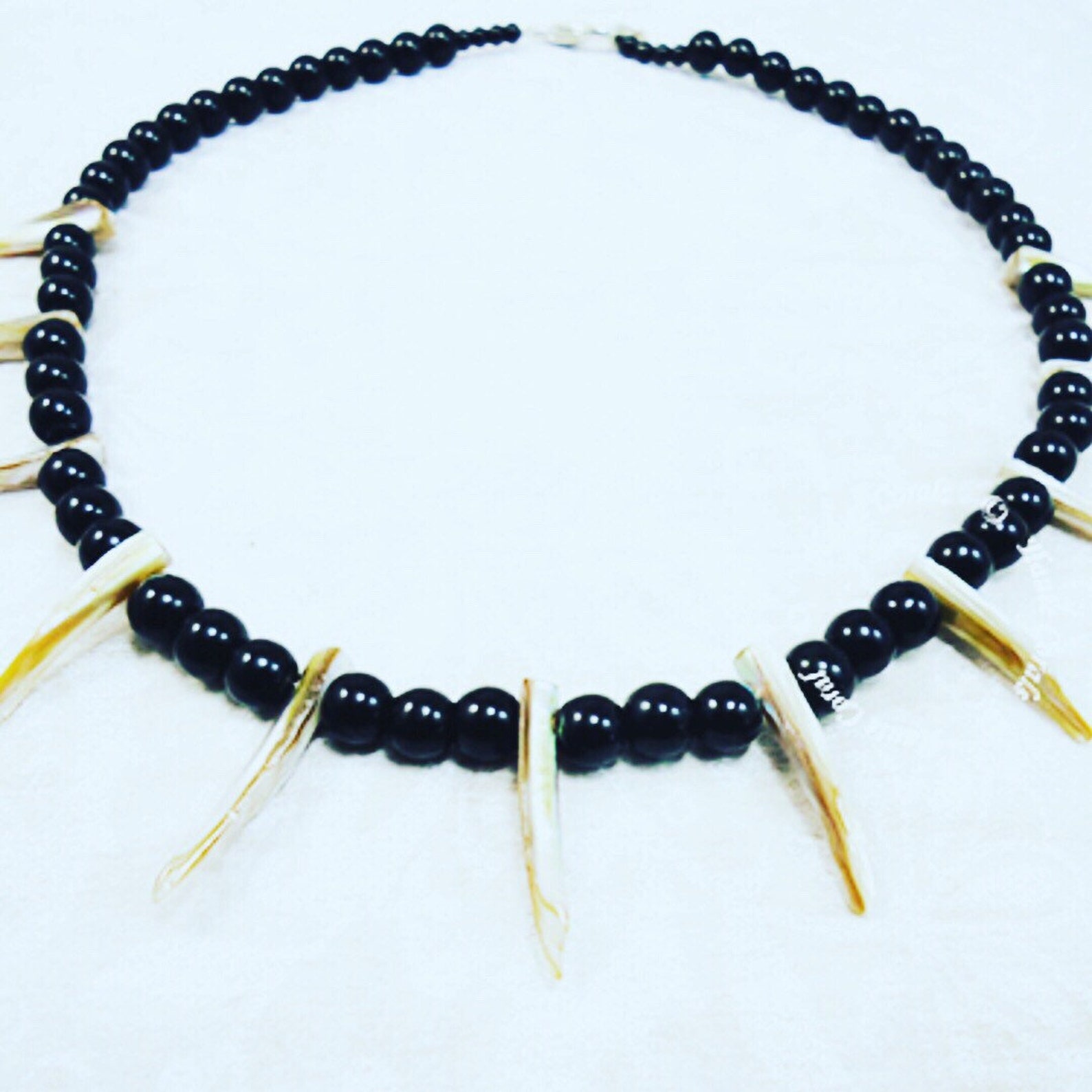 Black Panther Necklace | Wakanda Forever Necklace | Handmade Lava Rock ...