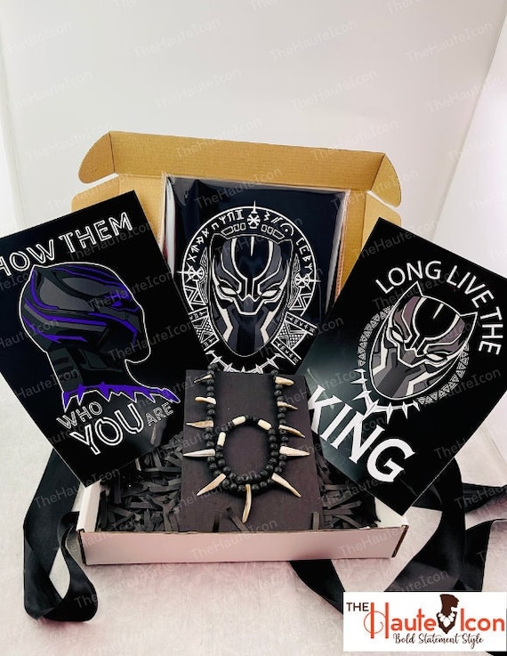Black Panther Gift Box Personalized Wakanda Forever Gift Box - Etsy