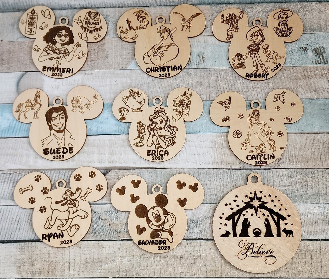 Custom Christmas Ornaments - Etsy
