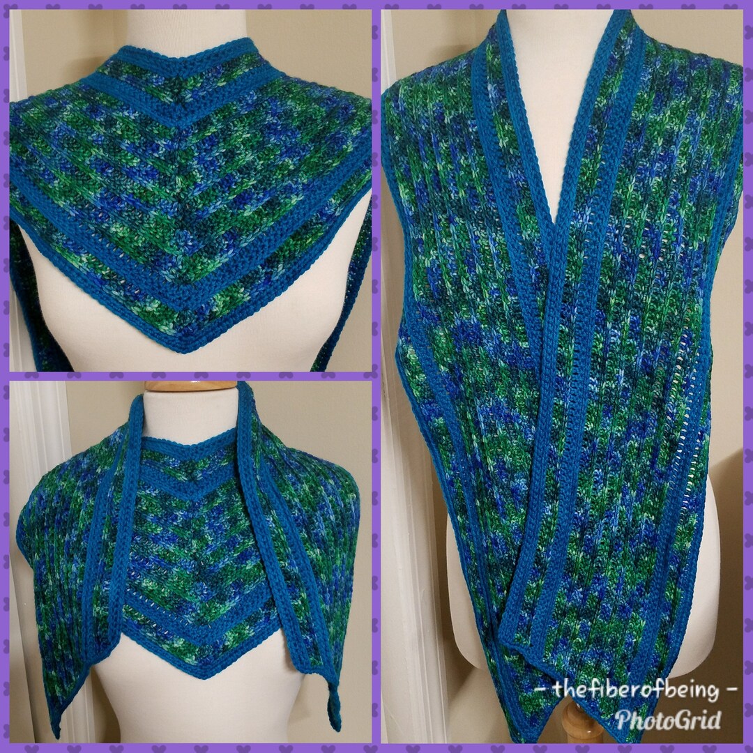 Stillwater Beveled Crochet Scarf ***PATTERN ONLY*** - Etsy