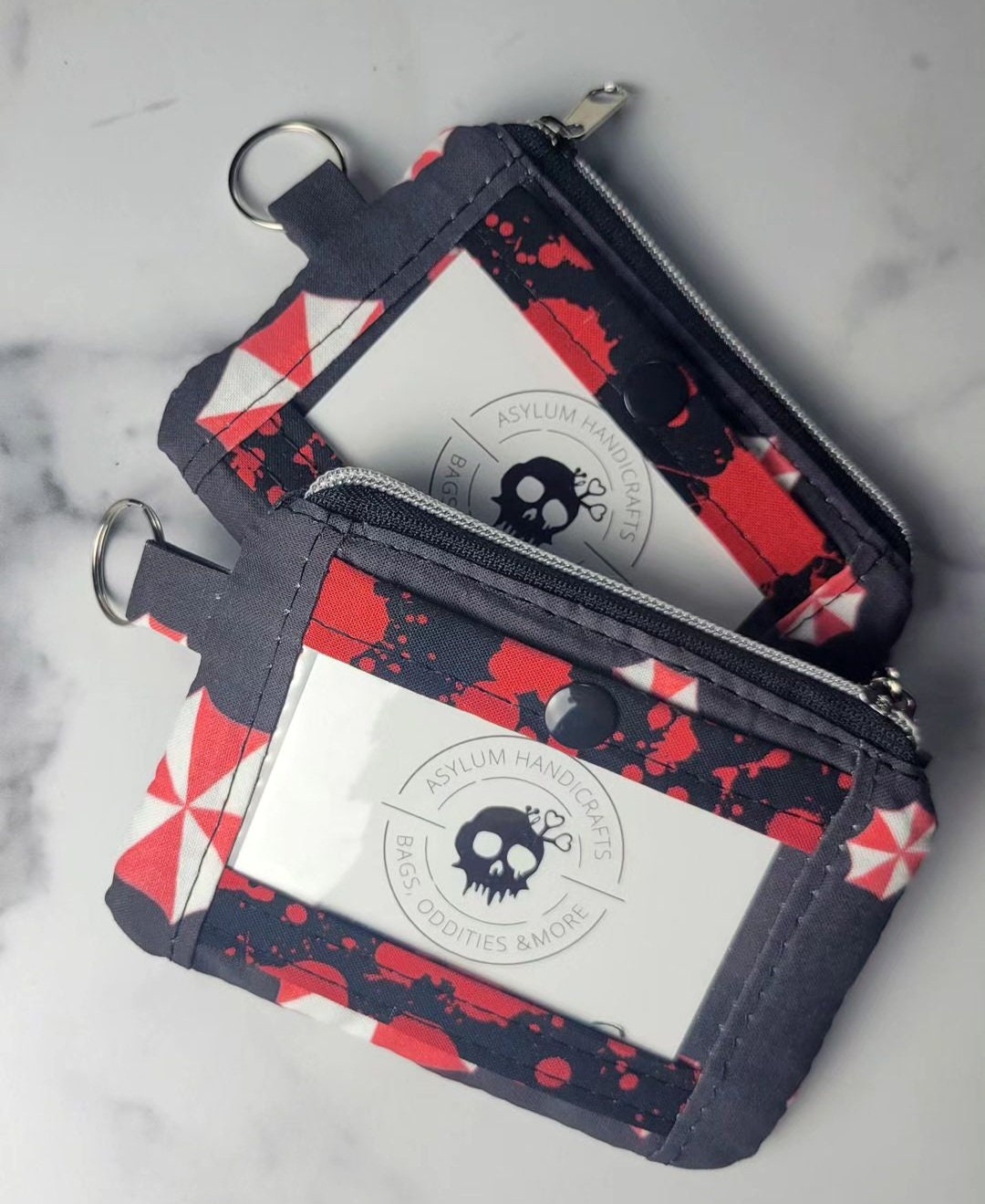 Handmade Theme Park ID Wallet: Keychain Coin Pouch - Etsy