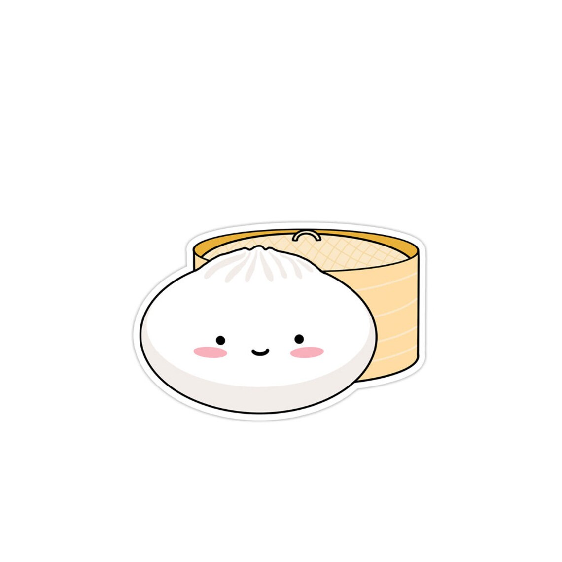 Cute Kawaii Bao Sticker Pinoy Siopao Filipino Snack Food - Etsy