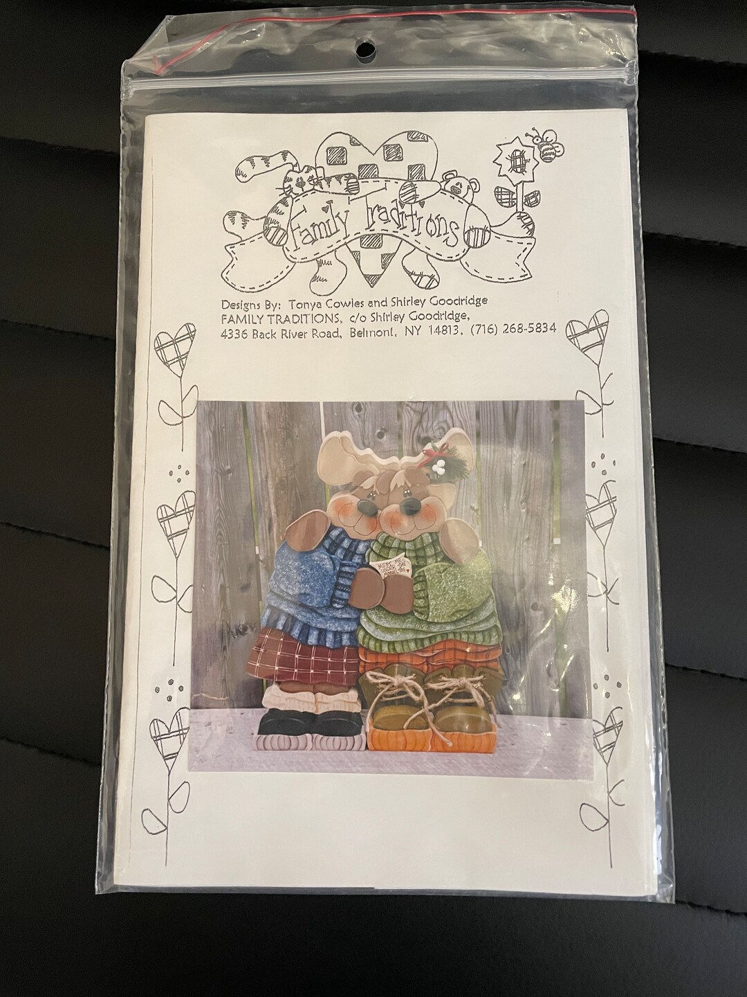 Meet Me Under the Mooseltoe - Tole Painting Pattern Packet - Etsy