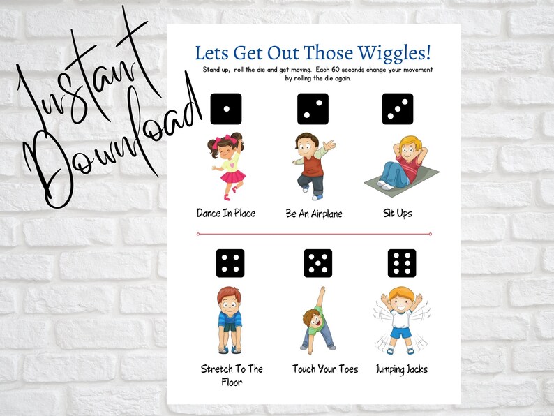 Lets Get Out Those Wiggles, Teacher, Kid Movement,adhd, Game, Toddlers ...
